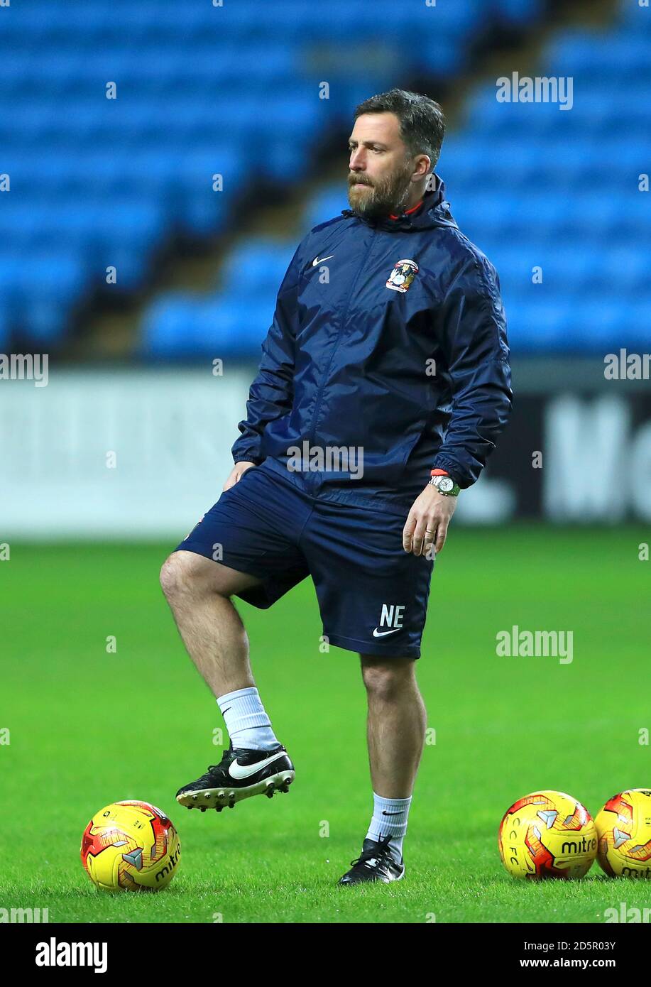 Coventry City First Team coach Nicky Eaden Stock Photo - Alamy