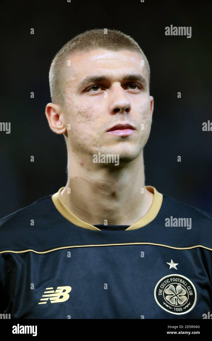 Celtic's Jozo Simunovic Stock Photo - Alamy