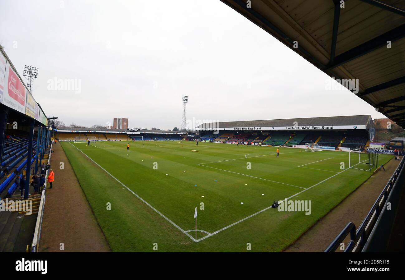 General view of the pitch at Roots Hall Stock Photo - Alamy
