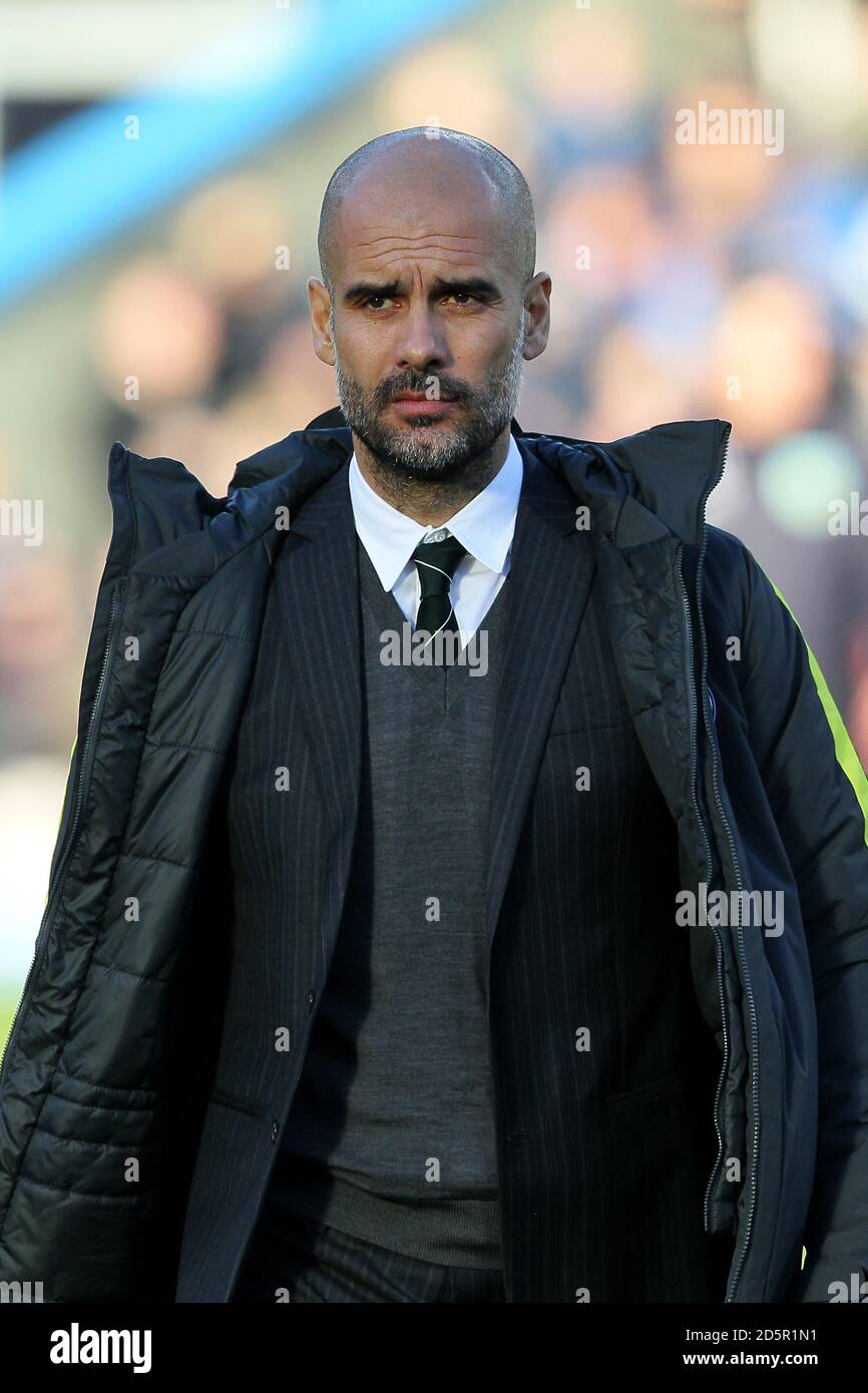Manchester City manager Pep Guardiola Stock Photo - Alamy