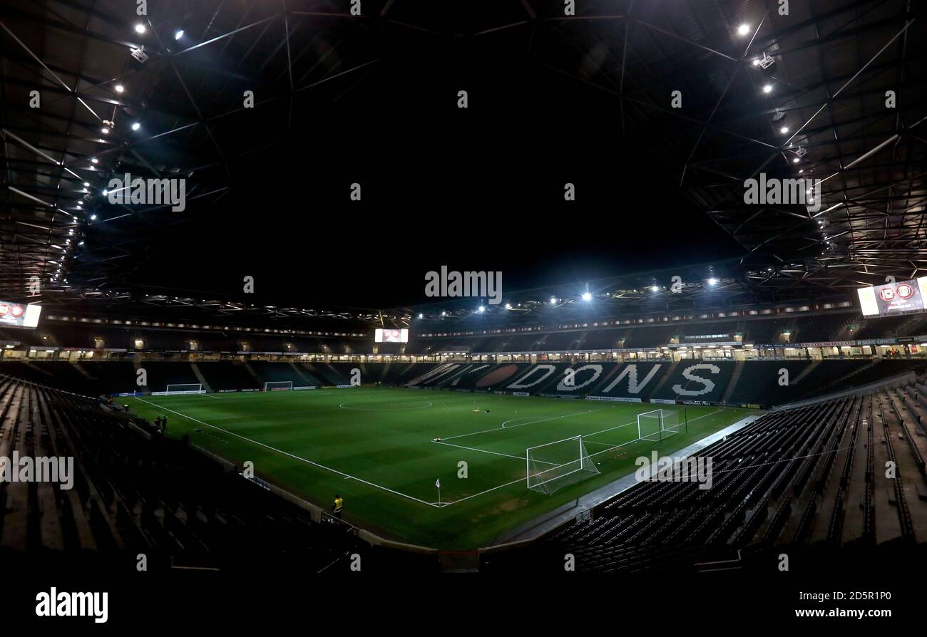 A general view of Stadium mk Stock Photo - Alamy