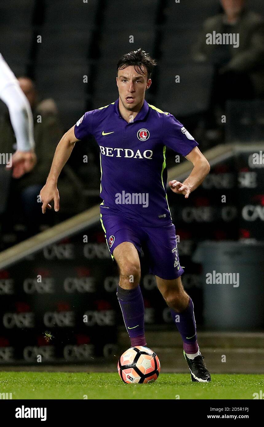Morgan Fox, Charlton Athletic Stock Photo - Alamy