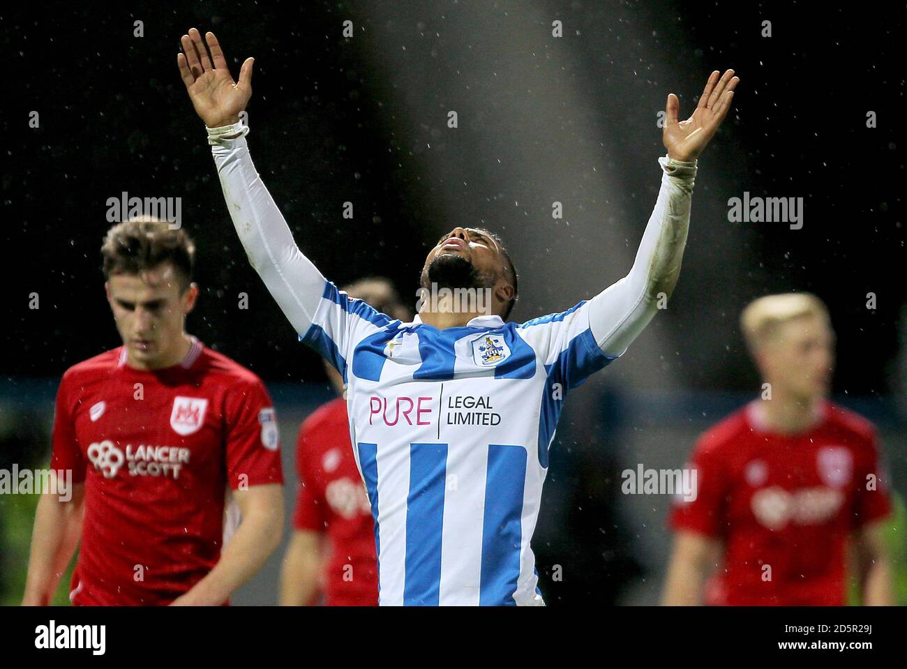 Elias Kachunga, Huddersfield Town Stock Photo - Alamy