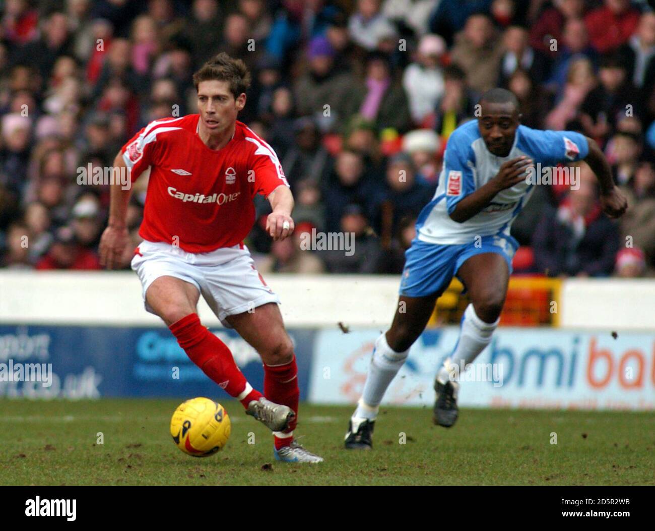 Nottingham Forest's NIcky Southall in action Stock Photo - Alamy
