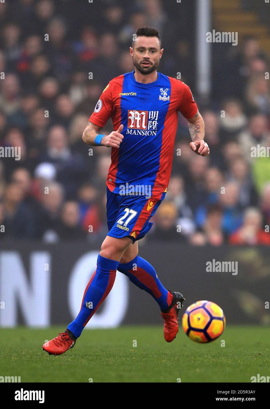 Damien Delaney, Crystal Palace Stock Photo - Alamy