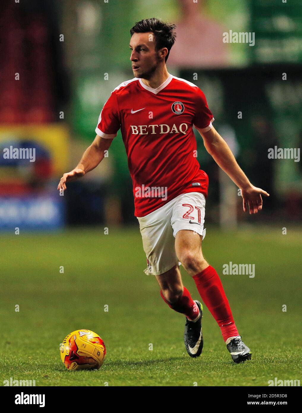 Football charlton athletics morgan fox full length hi-res stock ...