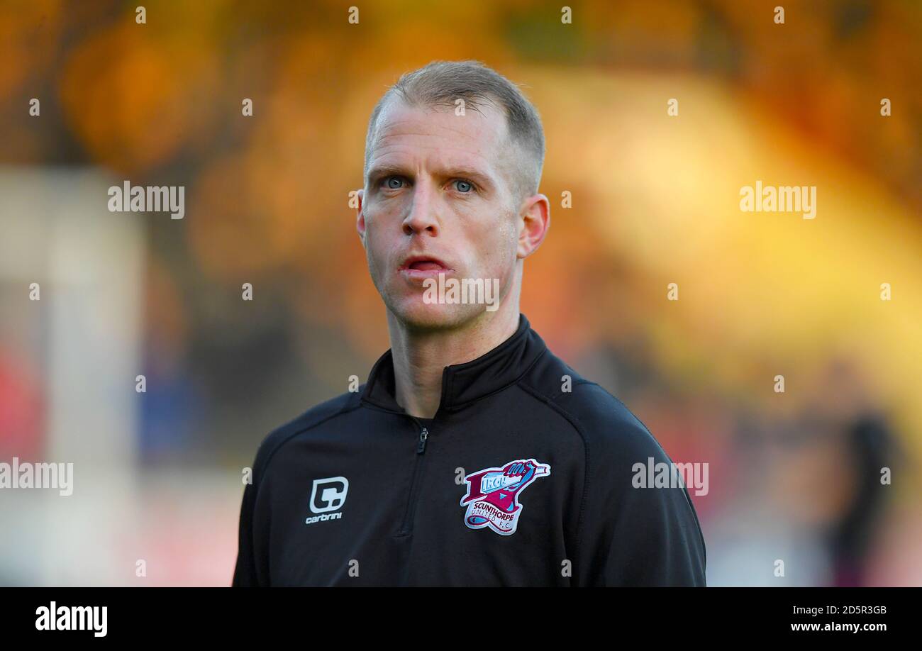 Neal Bishop, Scunthorpe United Stock Photo - Alamy
