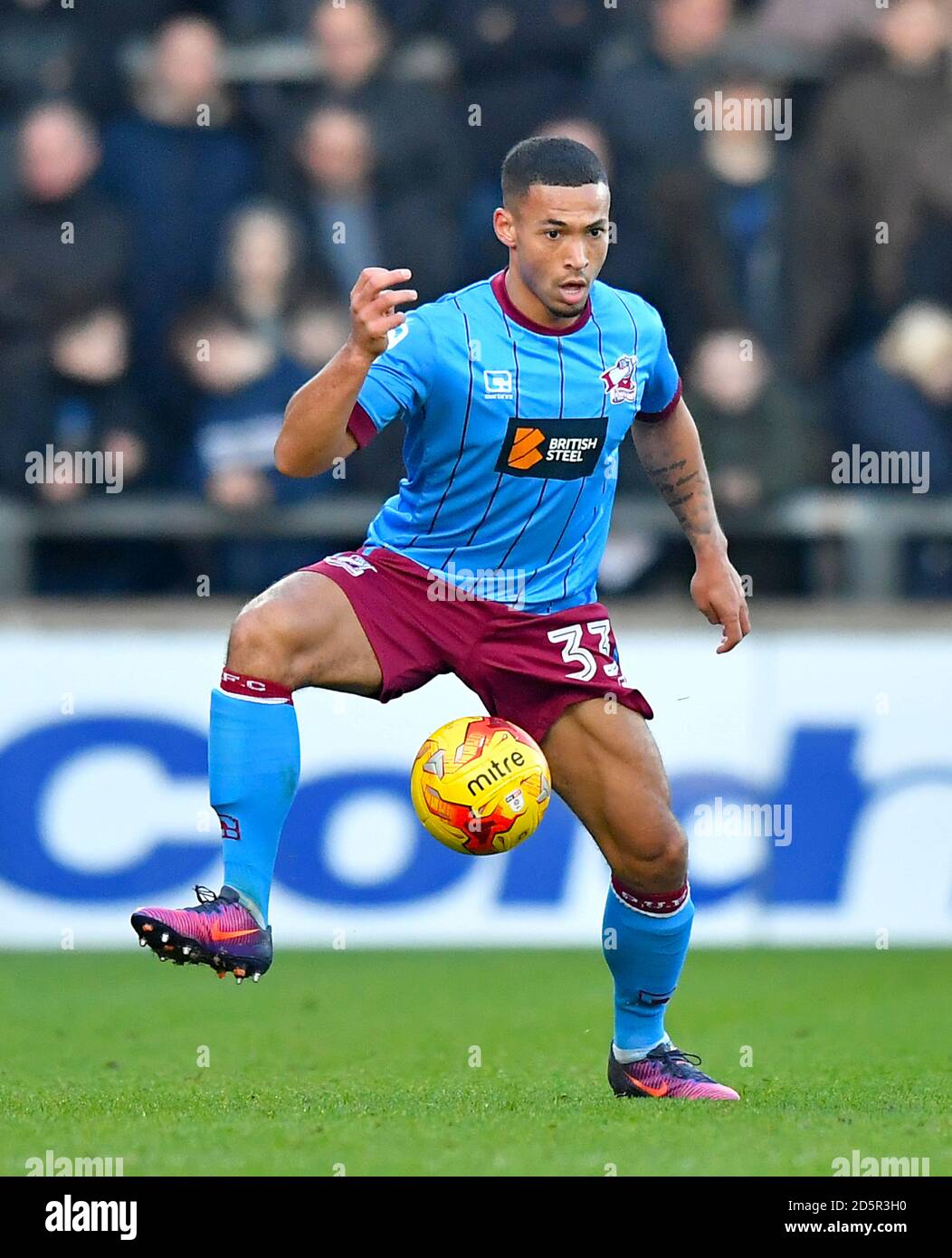 Jordan Clarke, Scunthorpe United Stock Photo - Alamy