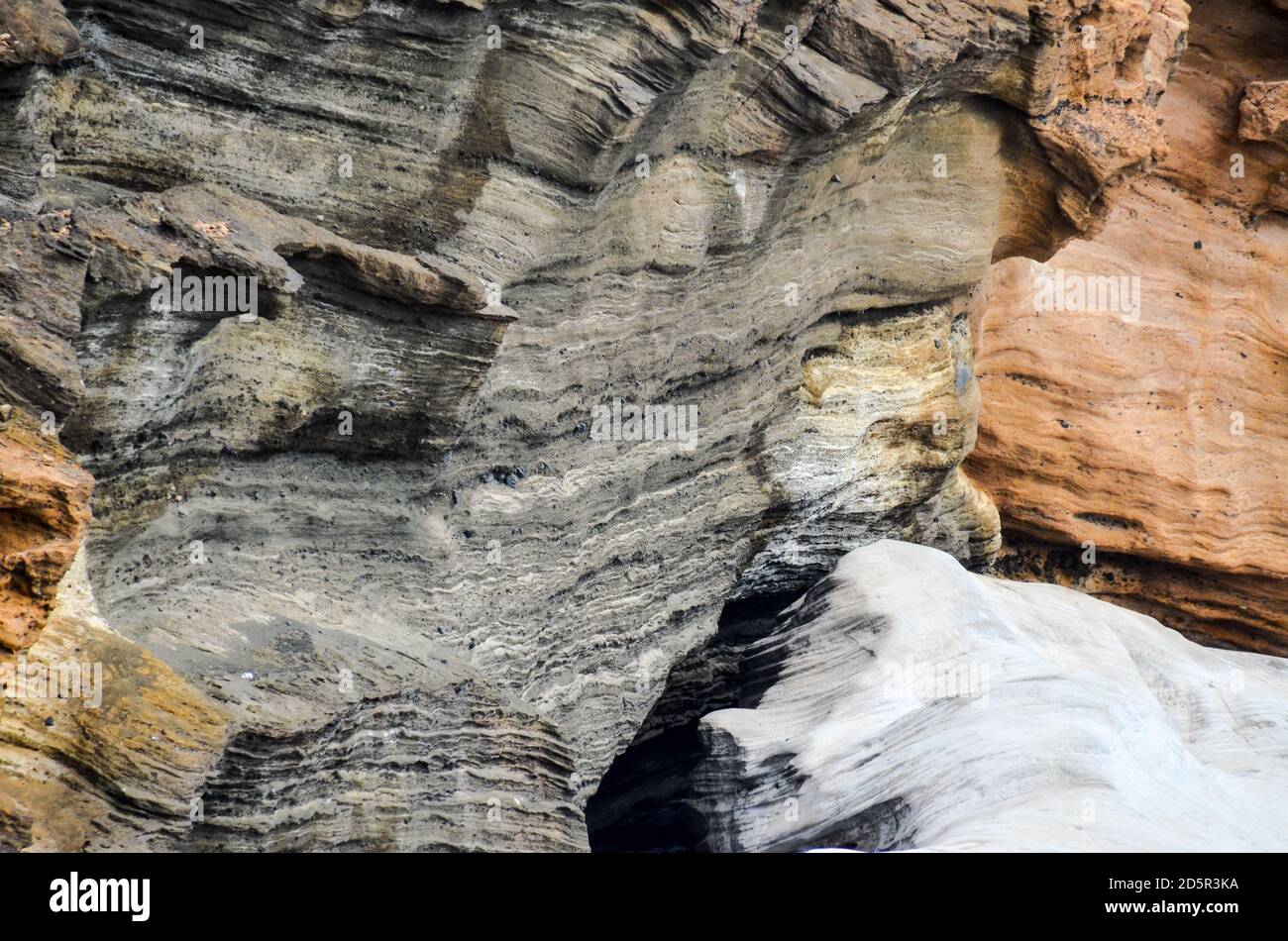 Volcanic Rock Basaltic Formation in Gran Canaria Stock Photo - Alamy