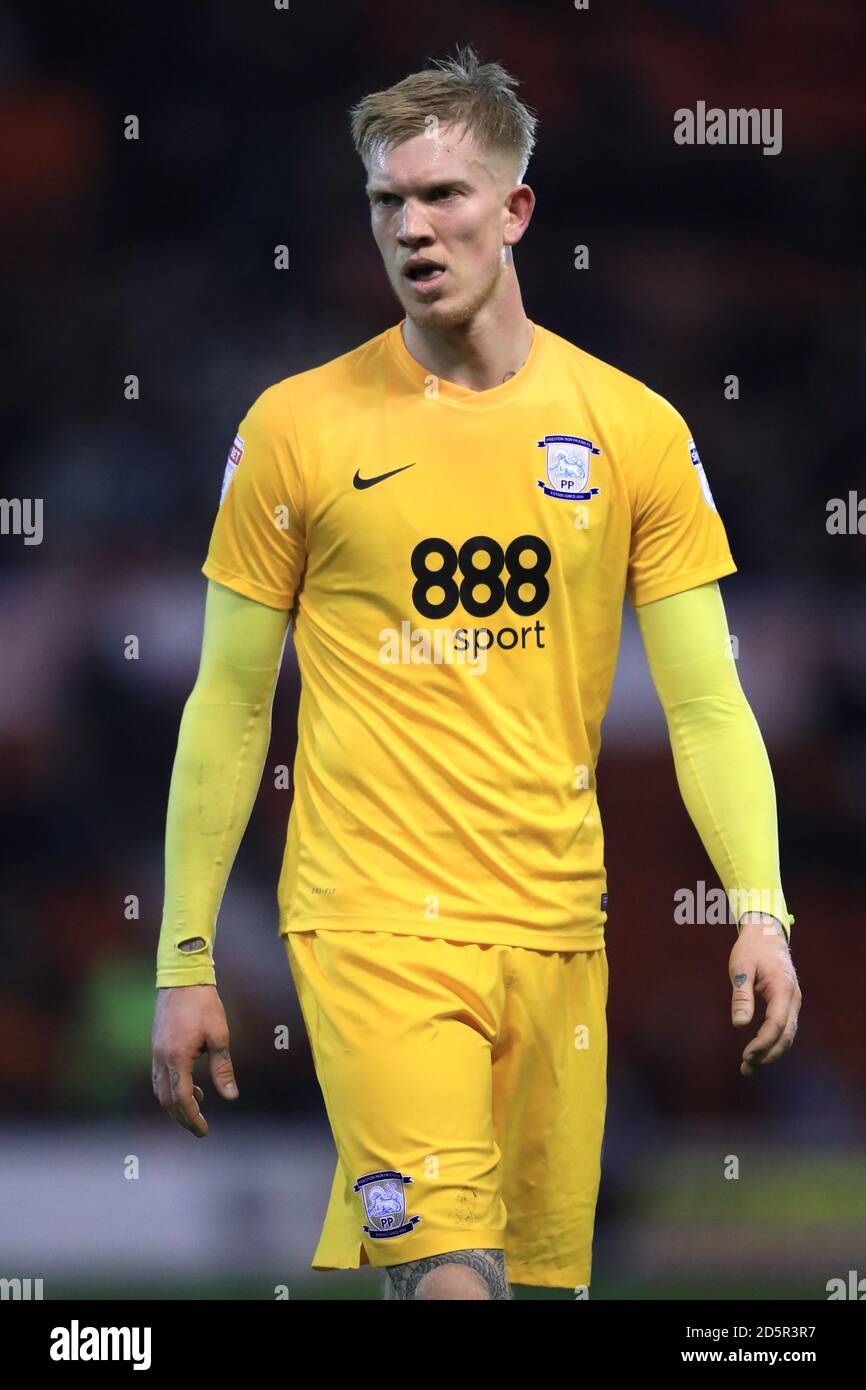 Simon Makienok, Preston North End Stock Photo - Alamy