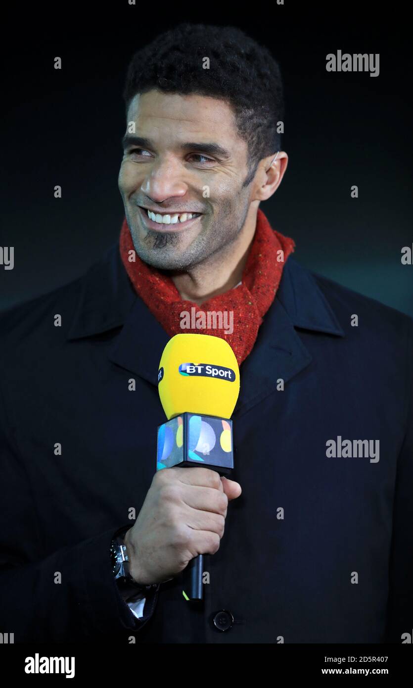 BT Sport pundit David James Stock Photo - Alamy
