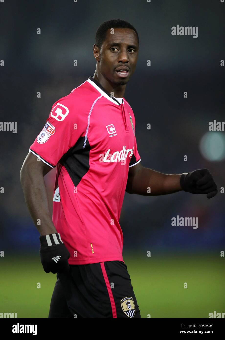 Notts County's Jonathan Forte Stock Photo - Alamy