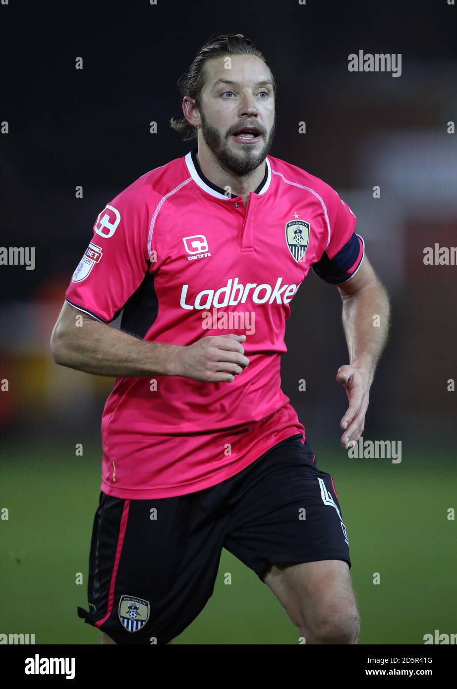 Notts County's Alan Smith Stock Photo - Alamy