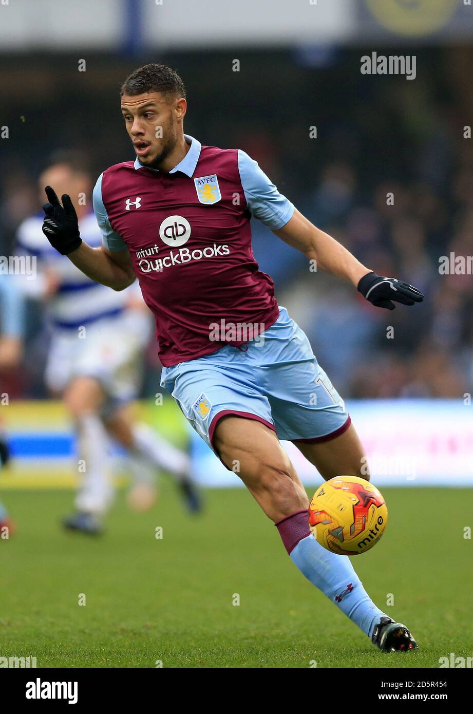 Aston Villa's Rudy Gestede Stock Photo - Alamy