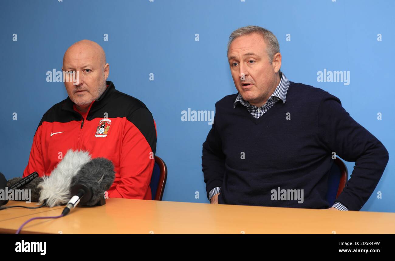New Coventry City manager Russell Slade Stock Photo - Alamy