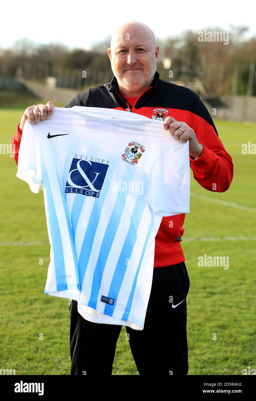 New Coventry City manager Russell Slade Stock Photo - Alamy