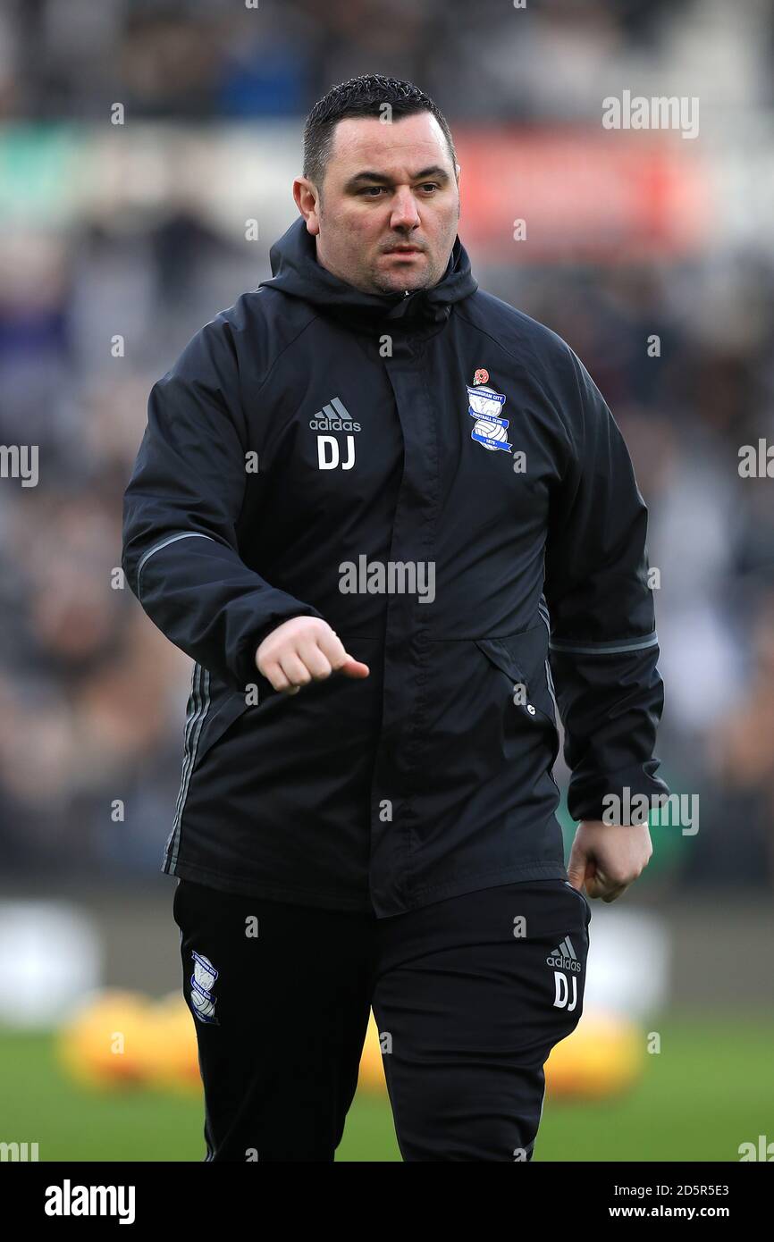 Birmingham City assistant kit manager David James Stock Photo - Alamy