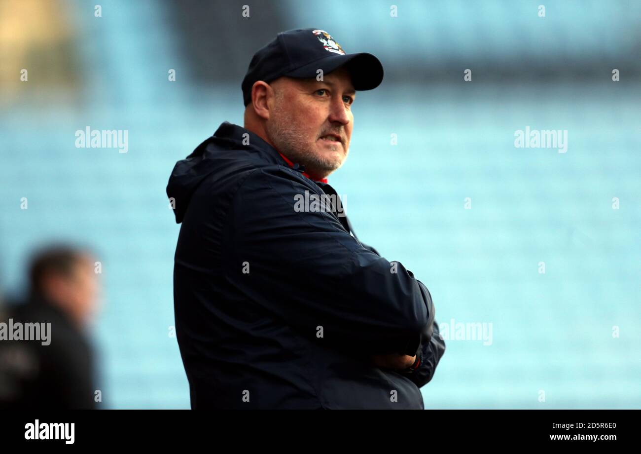 Coventry City's manager Russell Slade Stock Photo - Alamy