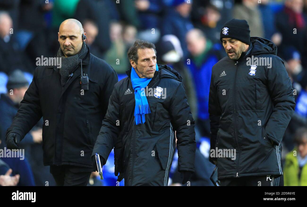 Birmingham City's manager Gianfranco Zol Stock Photo - Alamy