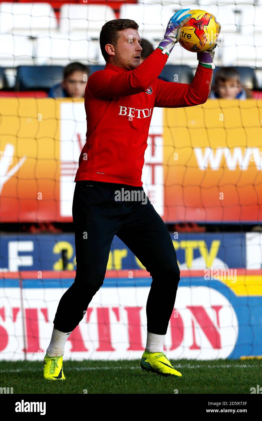 Charlton Athletic goalkeeper Dillon Phillips Stock Photo - Alamy