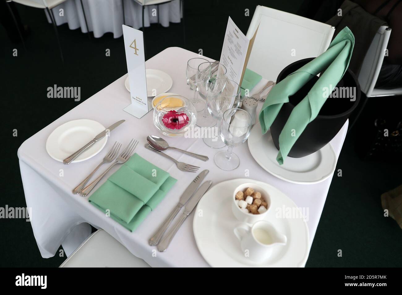 A general view of the hospitality in the Horseshoe Restaurant at ...