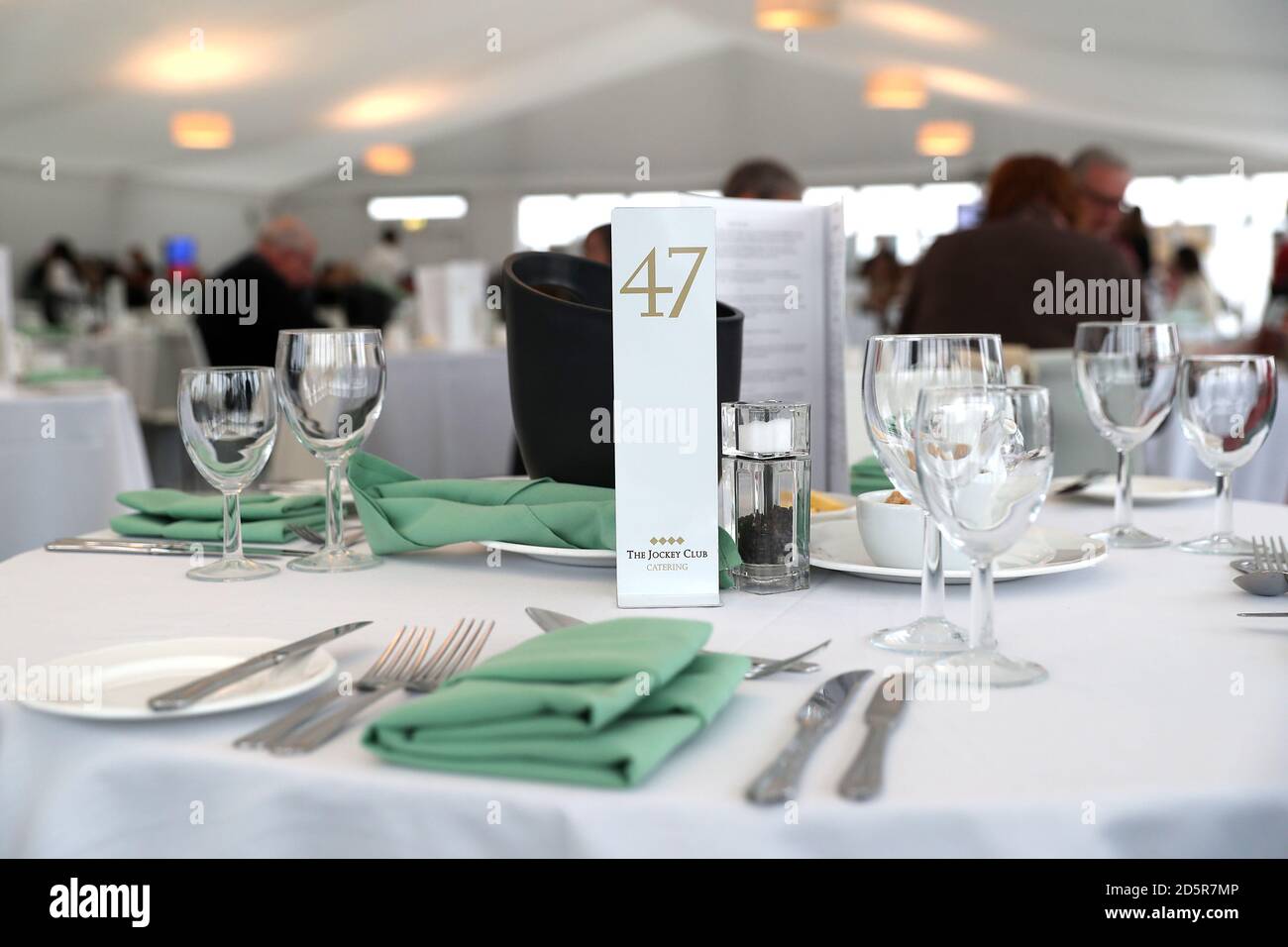 A general view of the hospitality in the Horseshoe Restaurant at ...