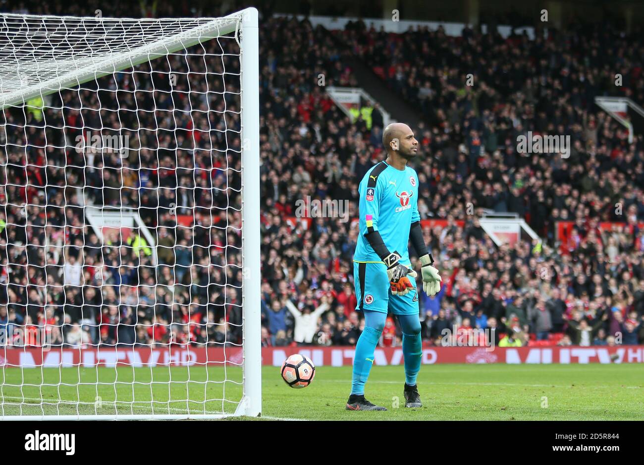 Reading goalkeeper Ali Al Habsi looks dejected Stock Photo - Alamy