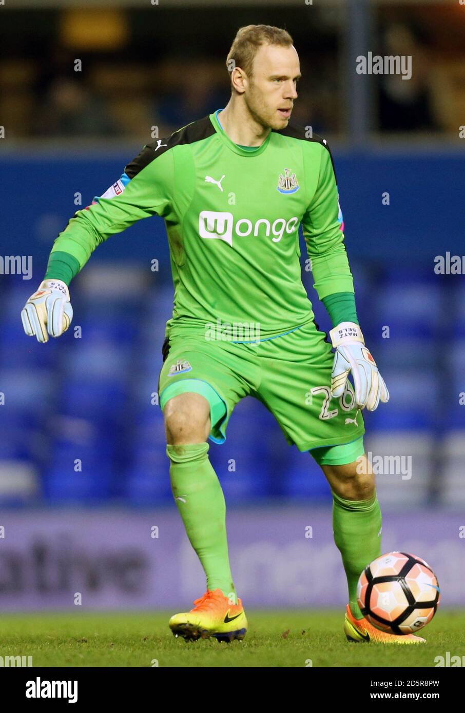 Newcastle united goalkeeper matz sels hi-res stock photography and ...