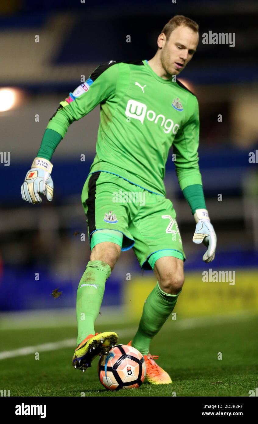 Newcastle united goalkeeper matz sels hi-res stock photography and ...