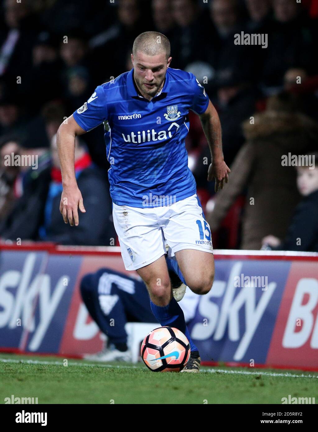 Eastleigh's Luke Coulson Stock Photo - Alamy