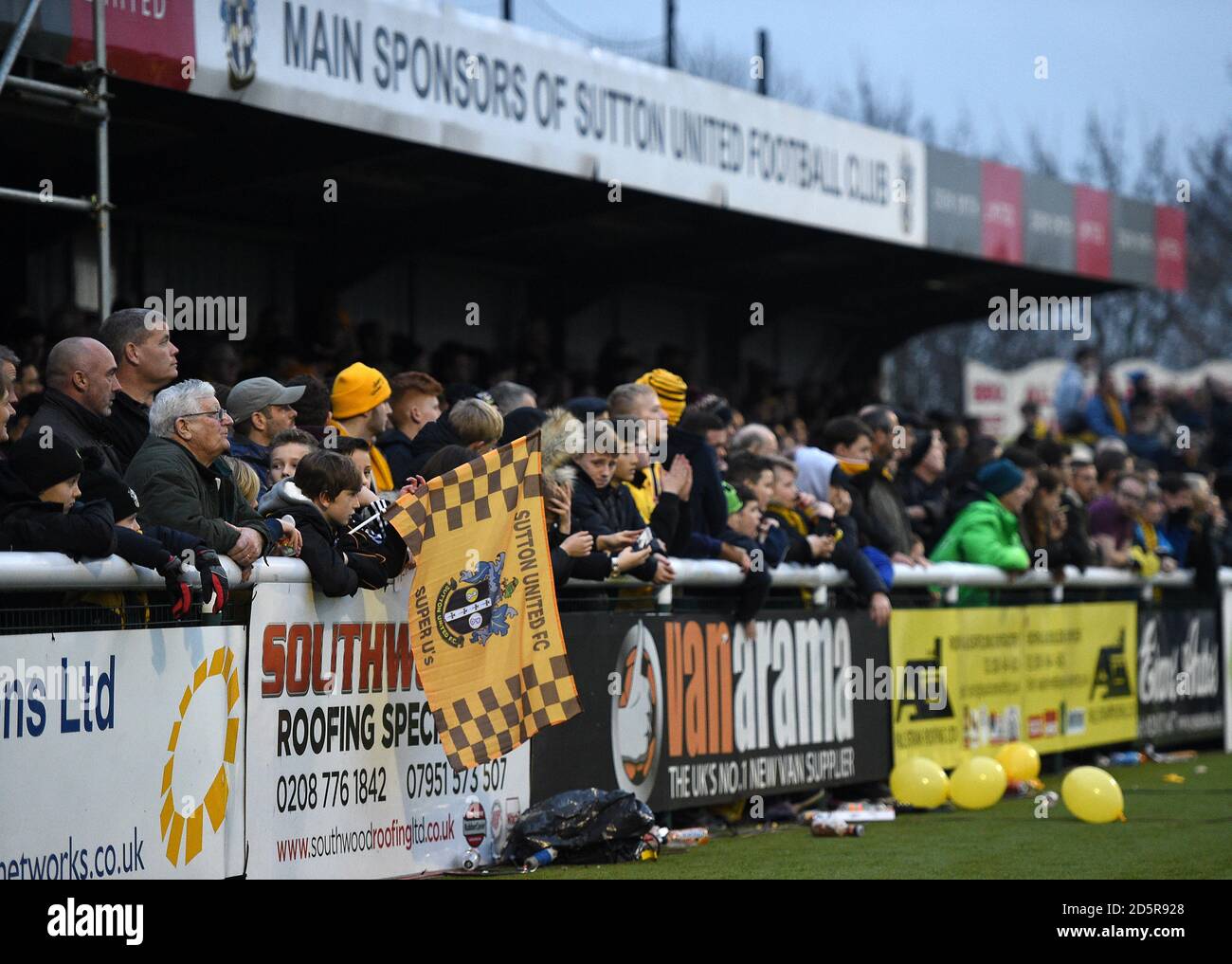 Soccer football gv soccer sutton hi-res stock photography and images ...