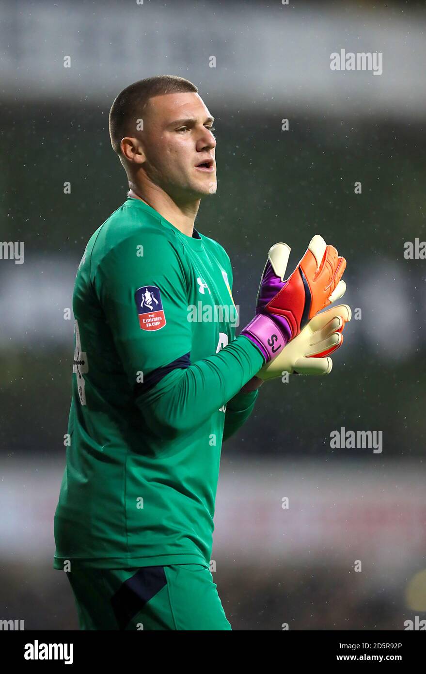 Goalkeeper Sam Johnstone, Aston Villa Stock Photo - Alamy