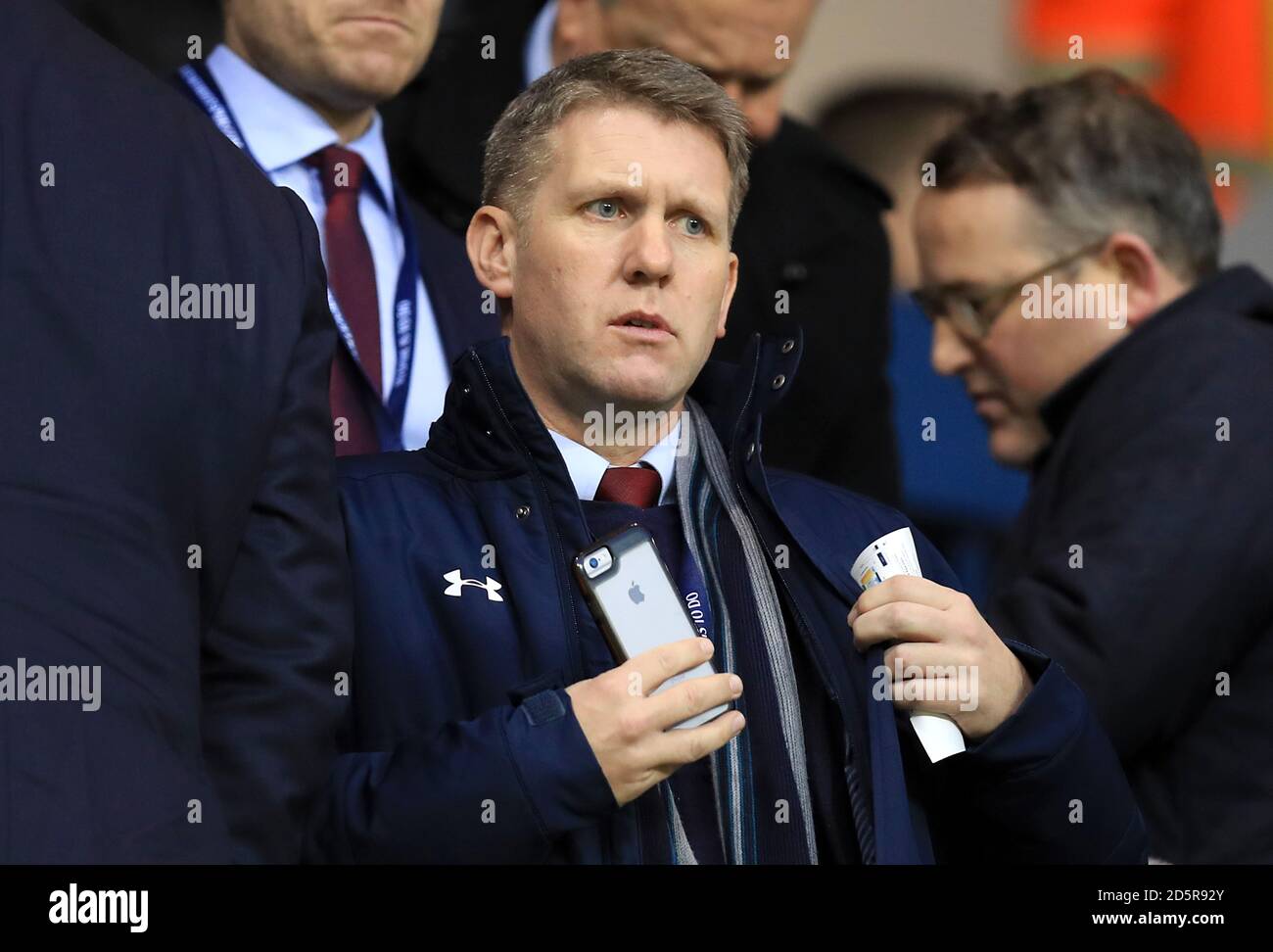Technical Director Steve Round, Aston Villa Stock Photo - Alamy