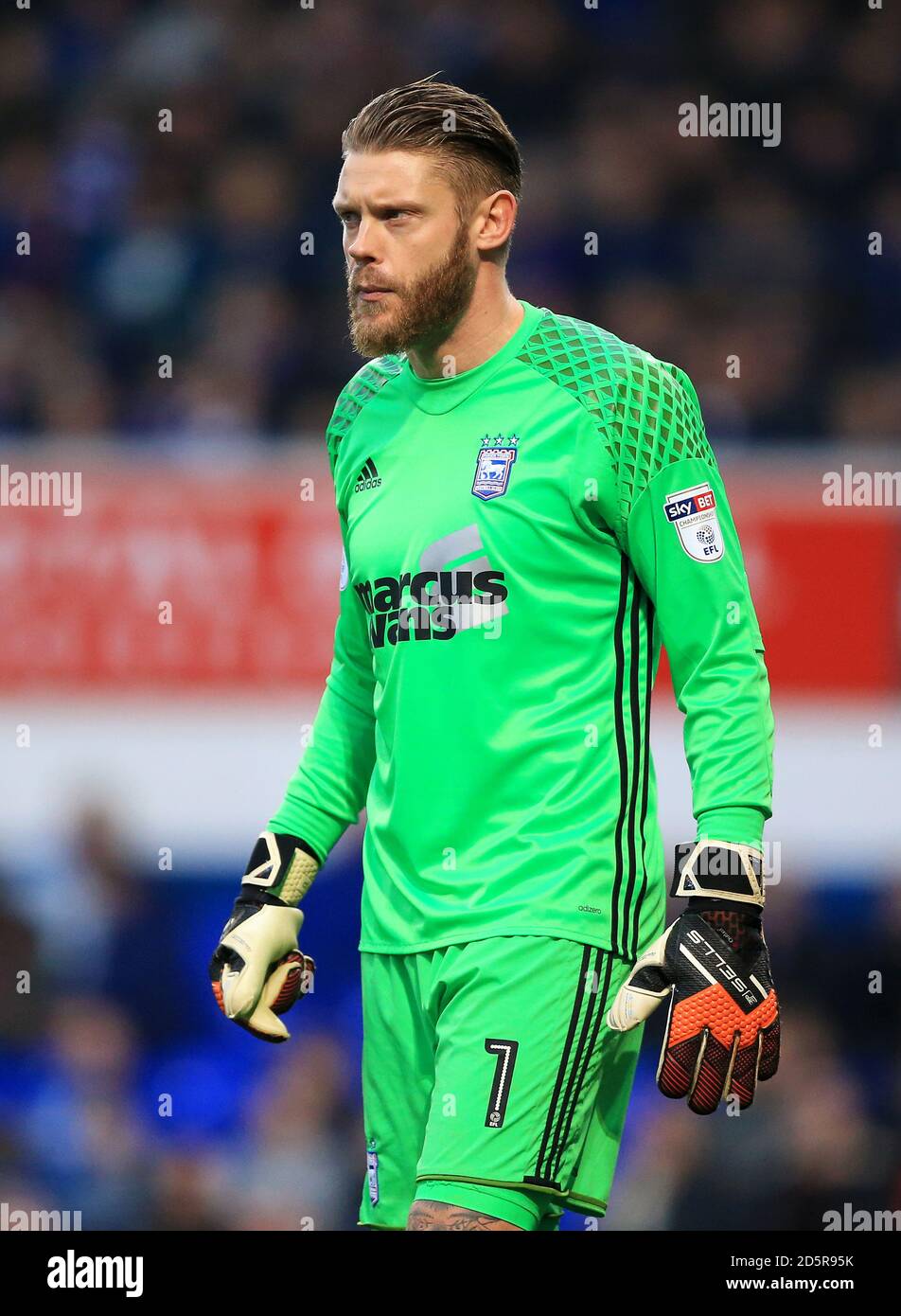Ipswich Town goalkeeper Dean Gerken Stock Photo - Alamy