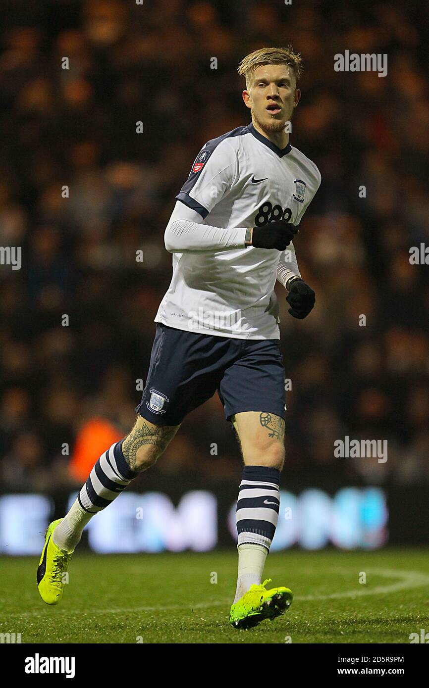 Simon Makienok, Preston North End Stock Photo - Alamy