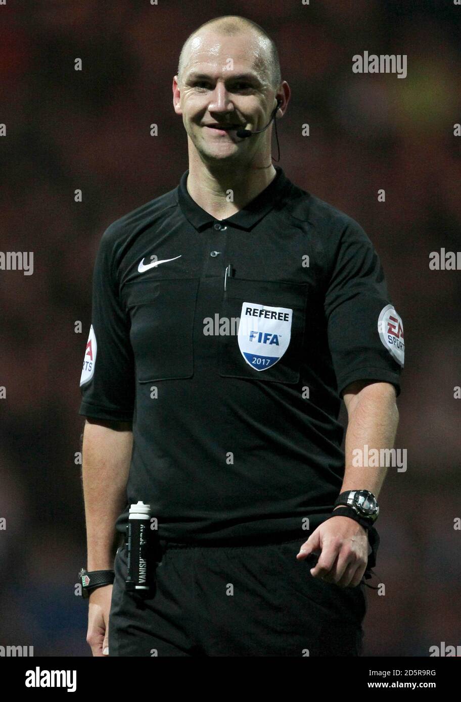 Referee Robert Madley Stock Photo - Alamy