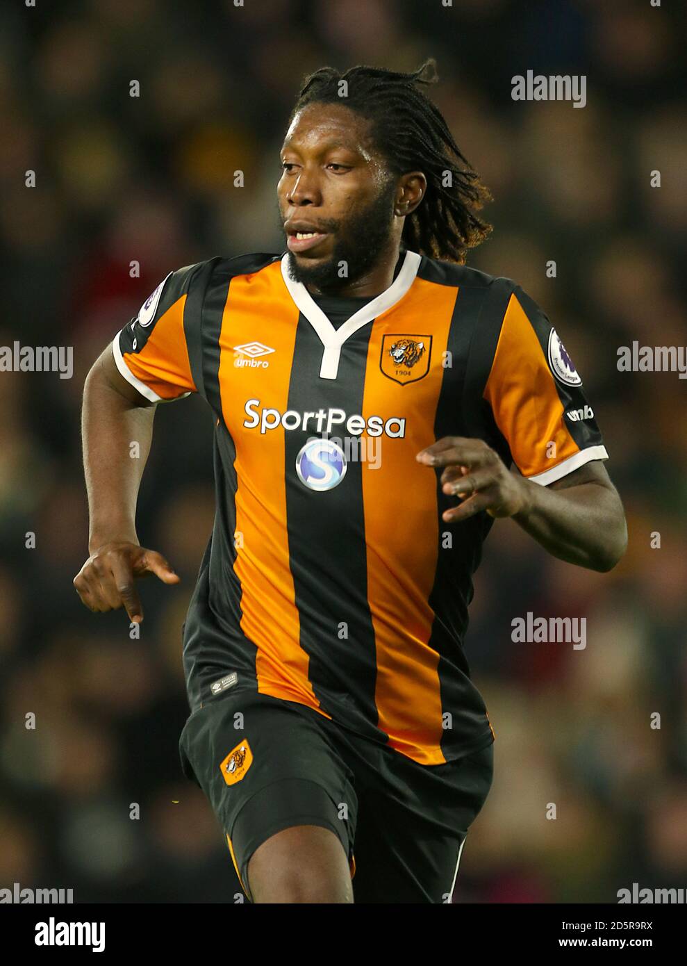Dieumerci Mbokani, Hull City Stock Photo - Alamy