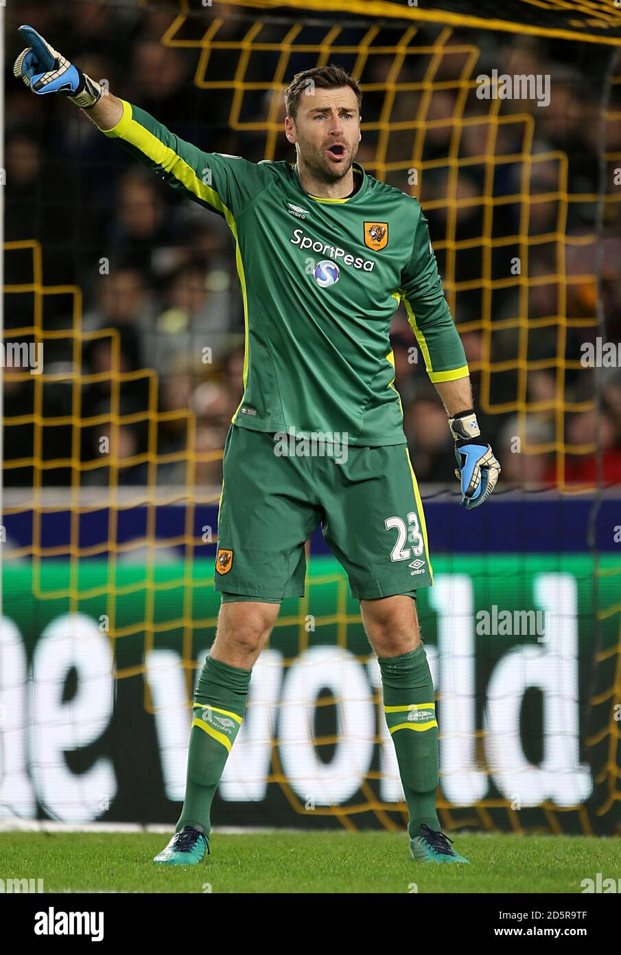 Hull City goalkeeper David Marshall Stock Photo - Alamy