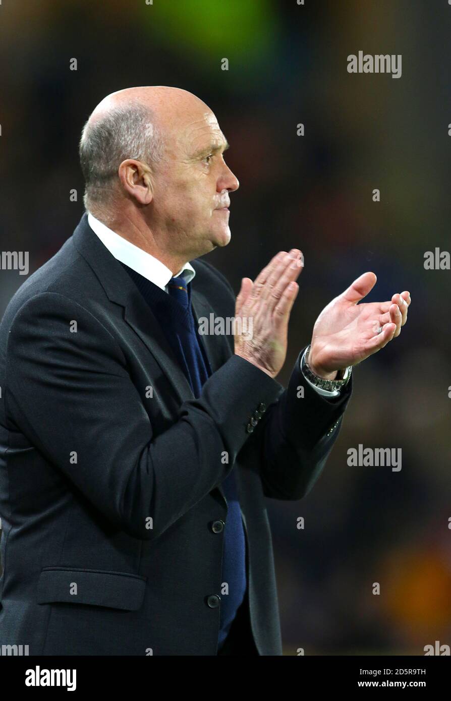 Hull City manager Mike Phelan Stock Photo - Alamy