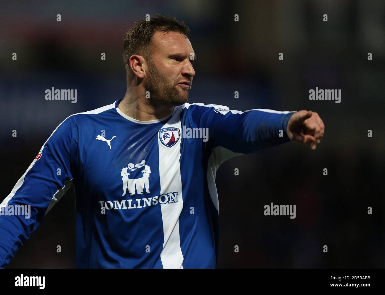 Chesterfield's Ian Evatt Stock Photo - Alamy