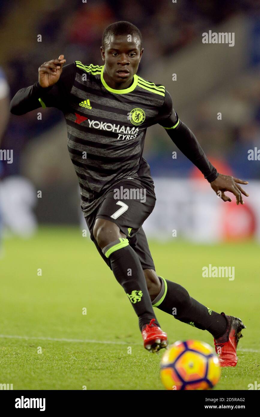 Chelsea's N'Golo Kante in action Stock Photo - Alamy