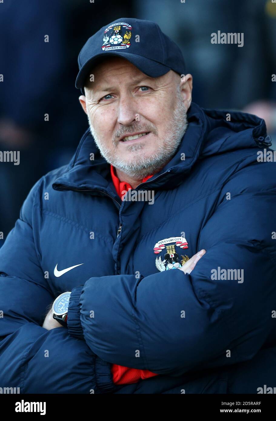 Coventry City manager Russell Slade Stock Photo - Alamy
