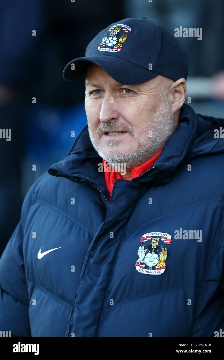 Coventry City manager Russell Slade Stock Photo - Alamy