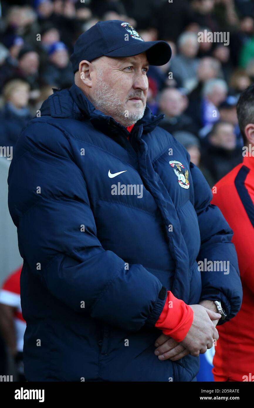Coventry City manager Russell Slade Stock Photo - Alamy