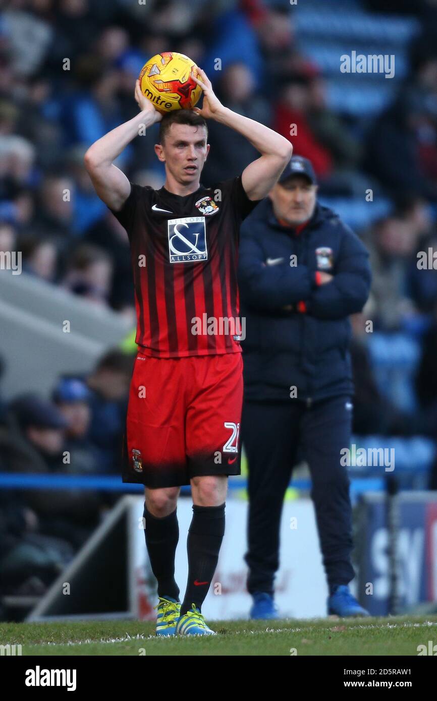 Coventry City's Kevin Foley Stock Photo - Alamy