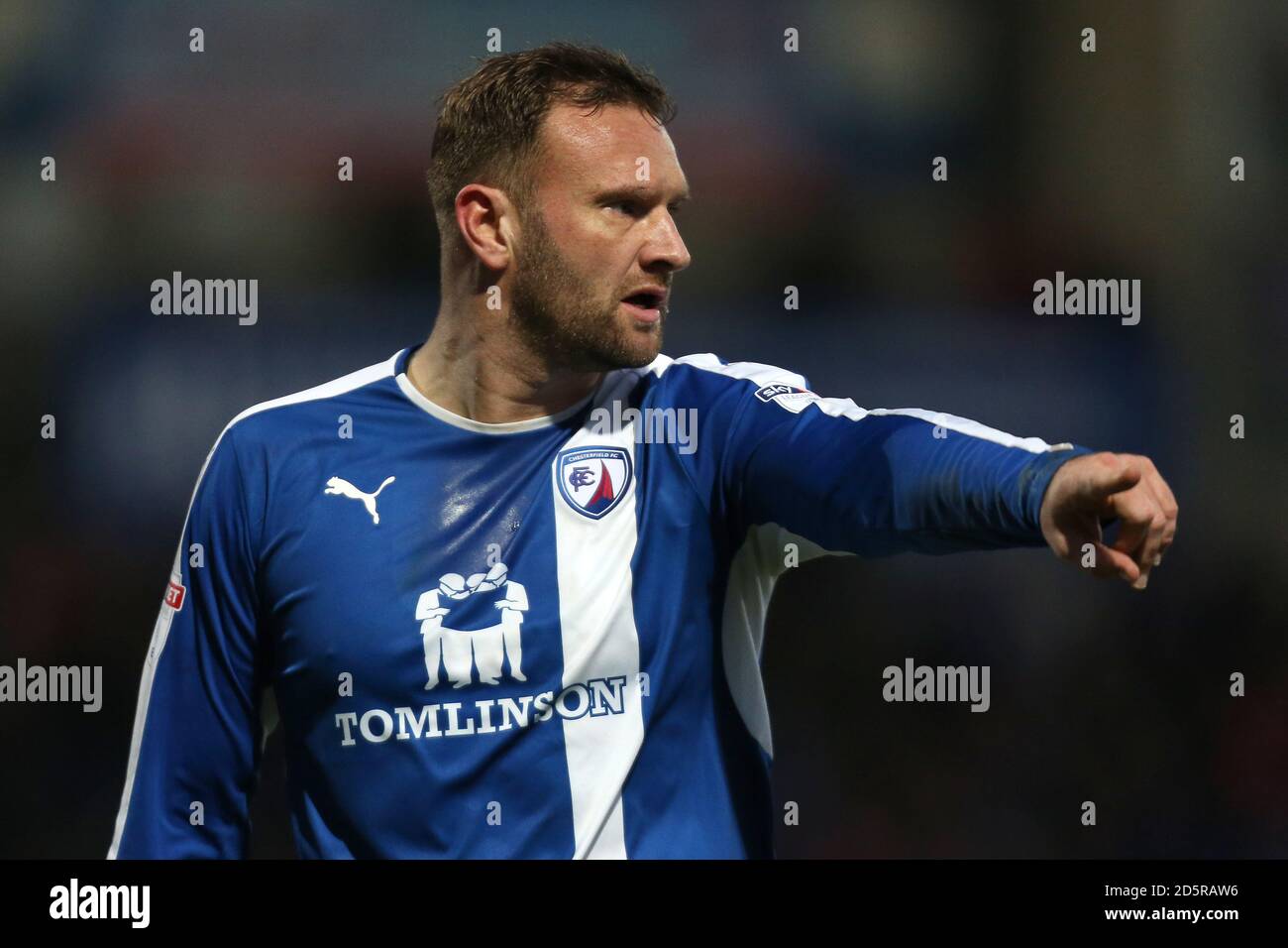 Chesterfield's Ian Evatt Stock Photo - Alamy