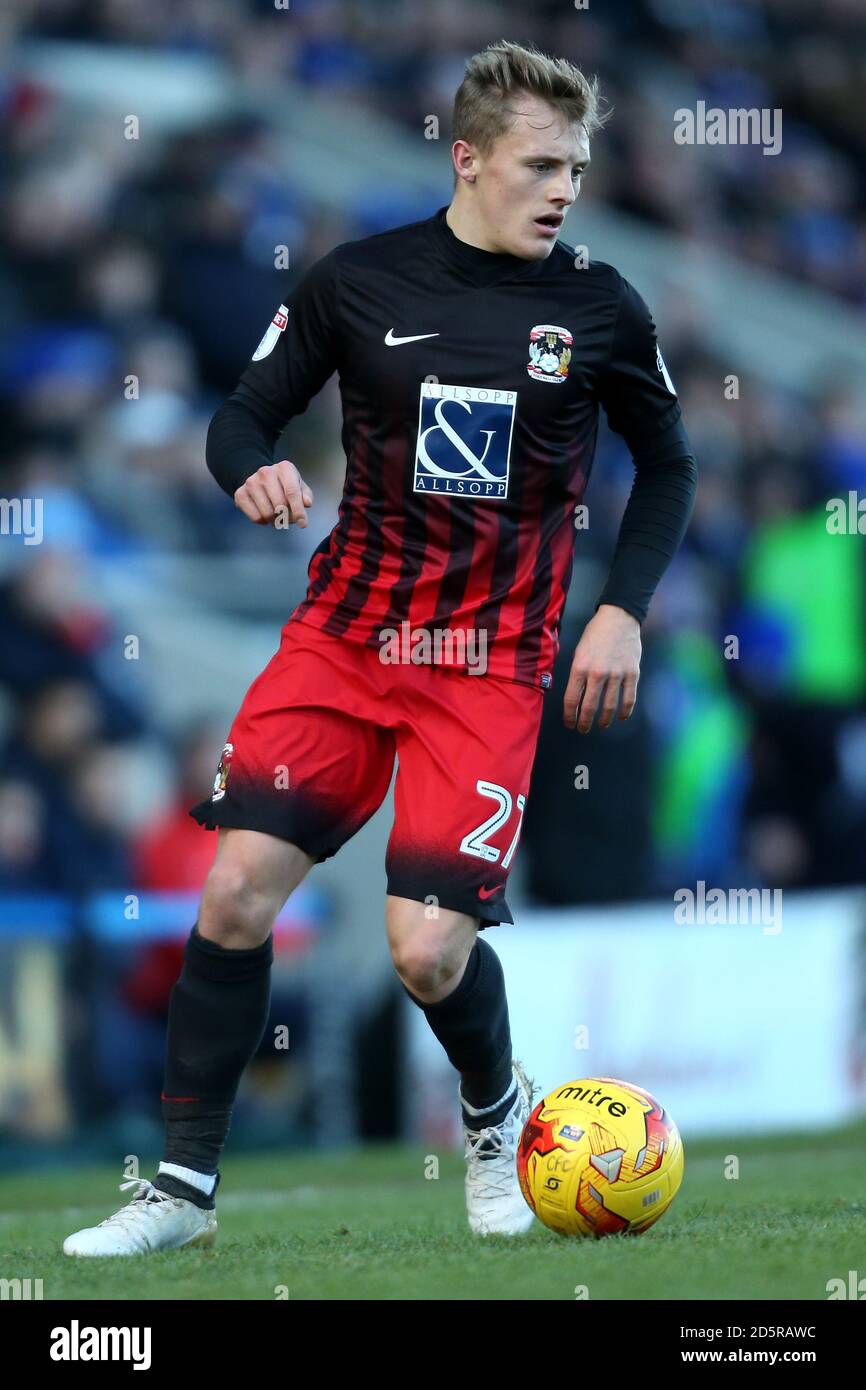 Coventry City's George Thomas Stock Photo - Alamy