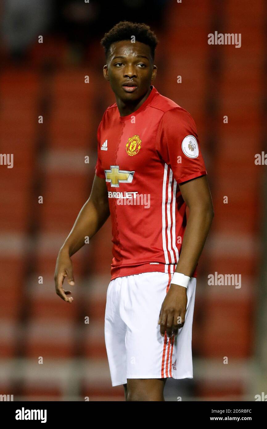 Manchester United's Matthew Willock Stock Photo - Alamy