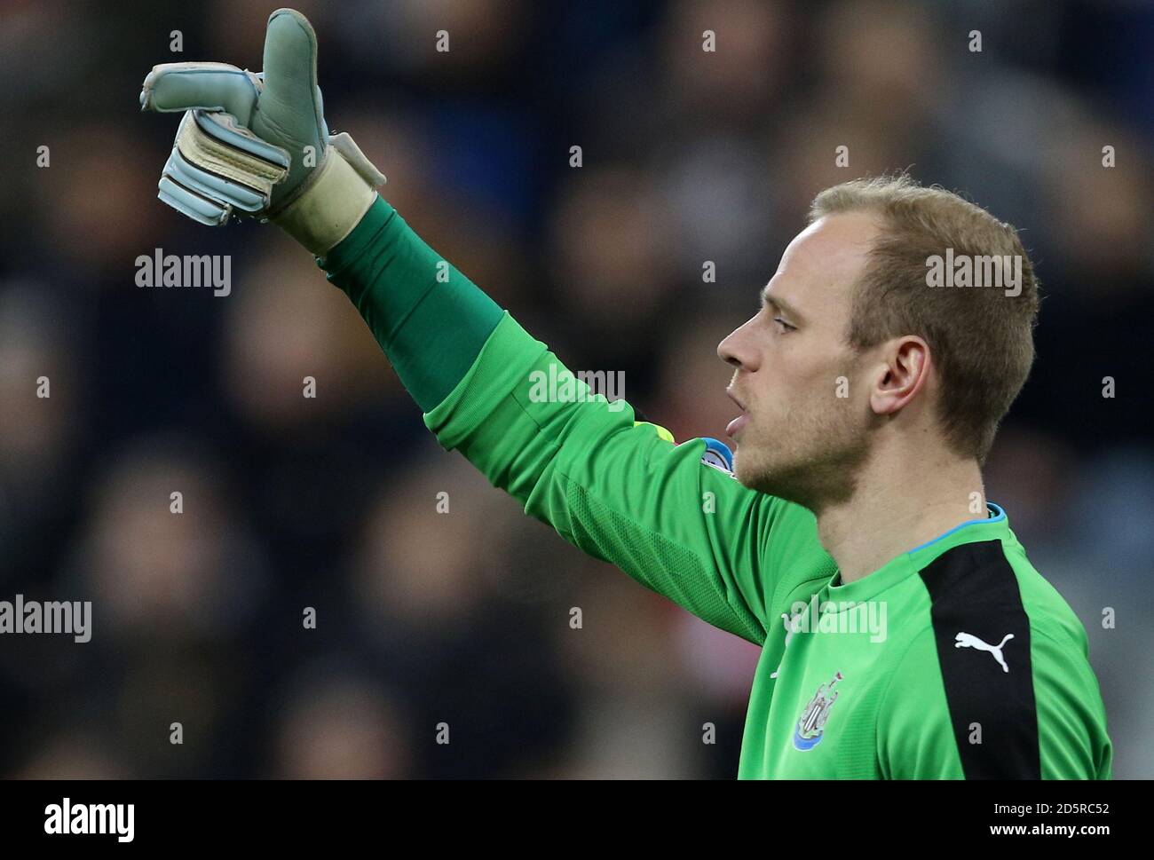Newcastle United goalkeeper Matz Sels Stock Photo - Alamy