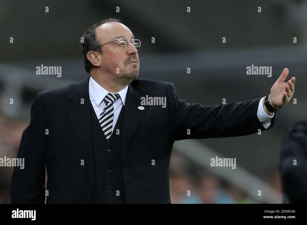 Newcastle United manager Rafael Benitez Stock Photo - Alamy Newcastle United manager Rafael Benitez Stock Photo - Alamy